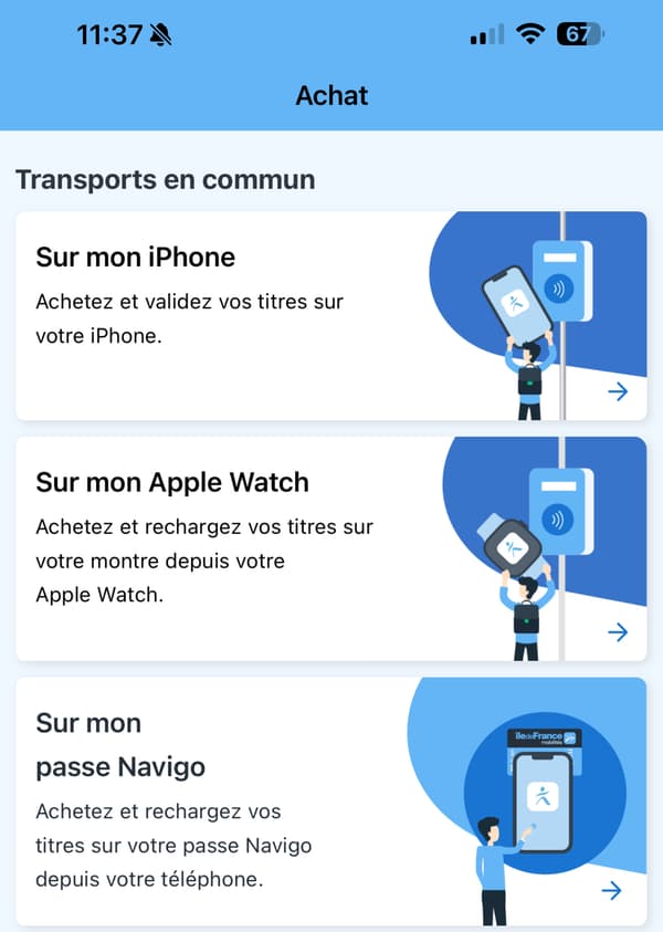 Le passe Navigo est disponible sur iPhone: voici comment l'utiliser