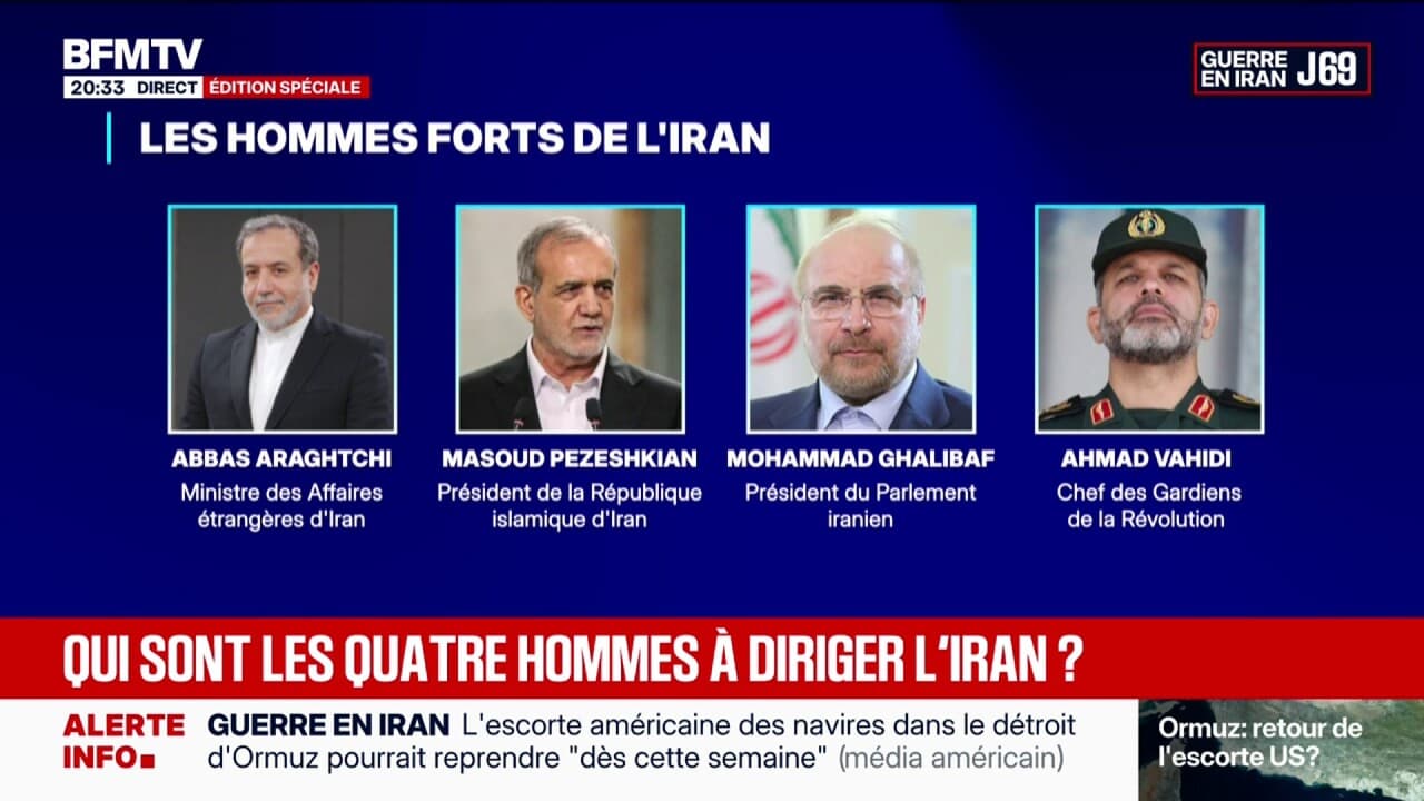 Guerre au Moyen-Orient: qui dirige l'Iran?