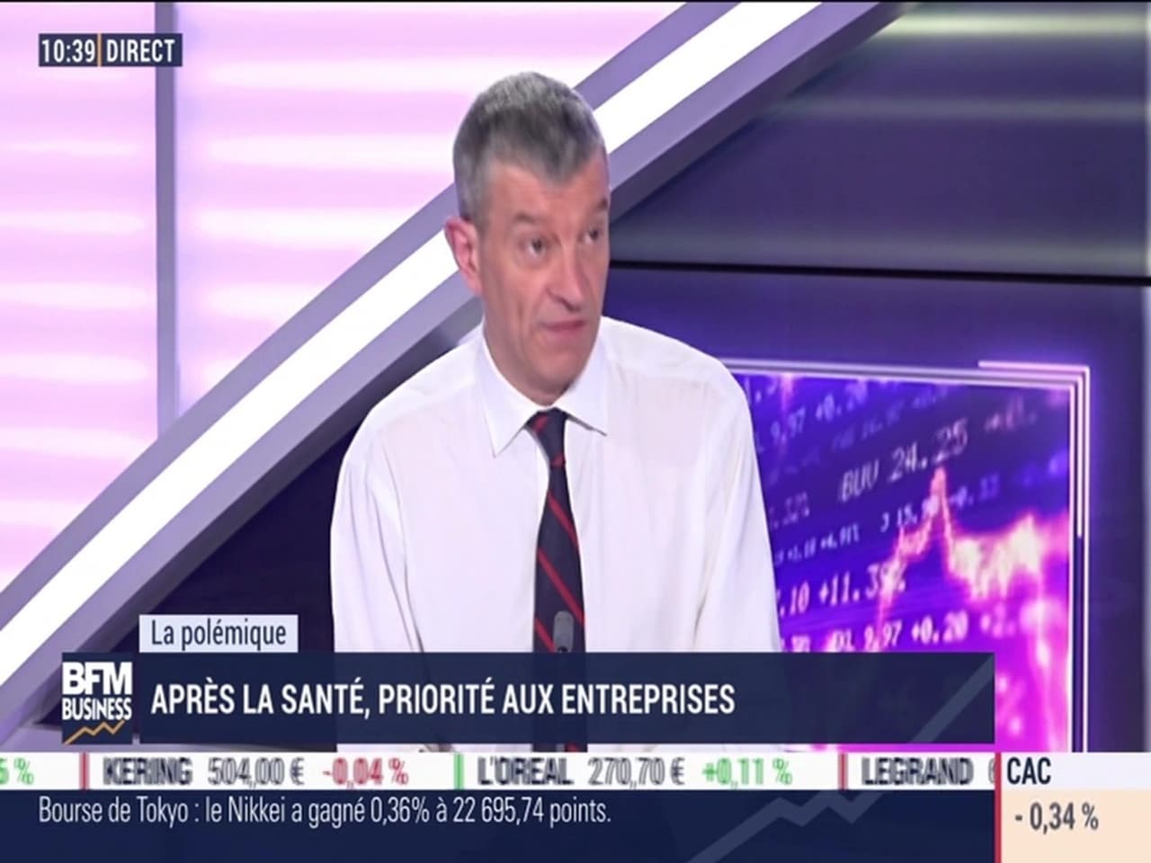 Nicolas Doze: Après la santé, priorité aux entreprises - 04/06