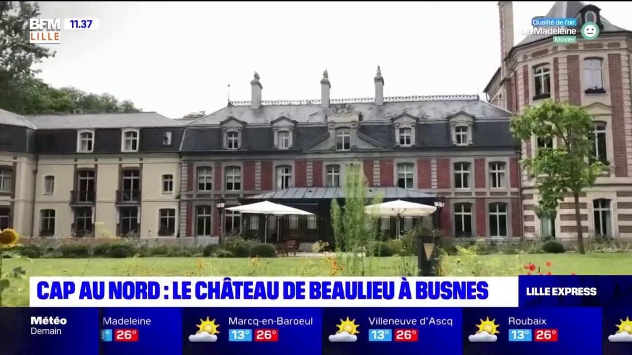 Cap au Nord: le château de Beaulieu à Busnes
