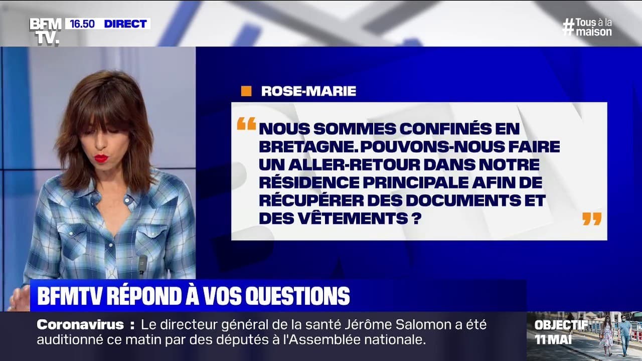 Pouvons-nous faire un aller-retour dans notre résidence principale afin ...