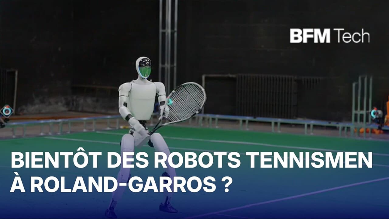 Bientôt des robots tennismen à Roland-Garros