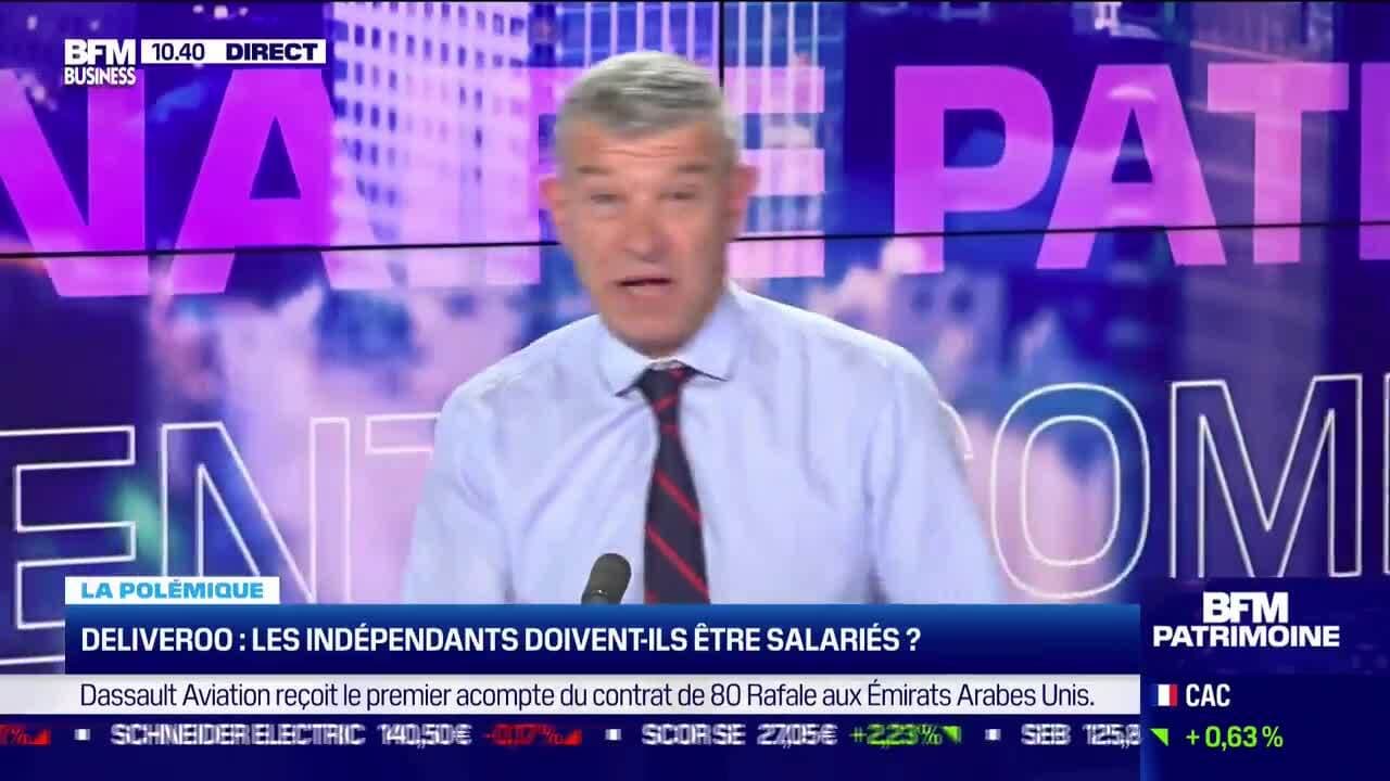 Nicolas Doze : Deliveroo, les indépendants doivent-ils être salariés ...