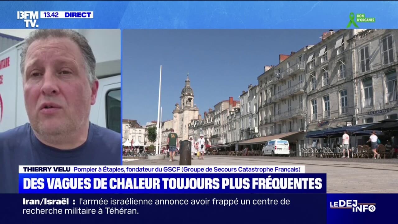 Vague de chaleur: "Fermer les volets, se mettre à l'ombre et prendre un ...