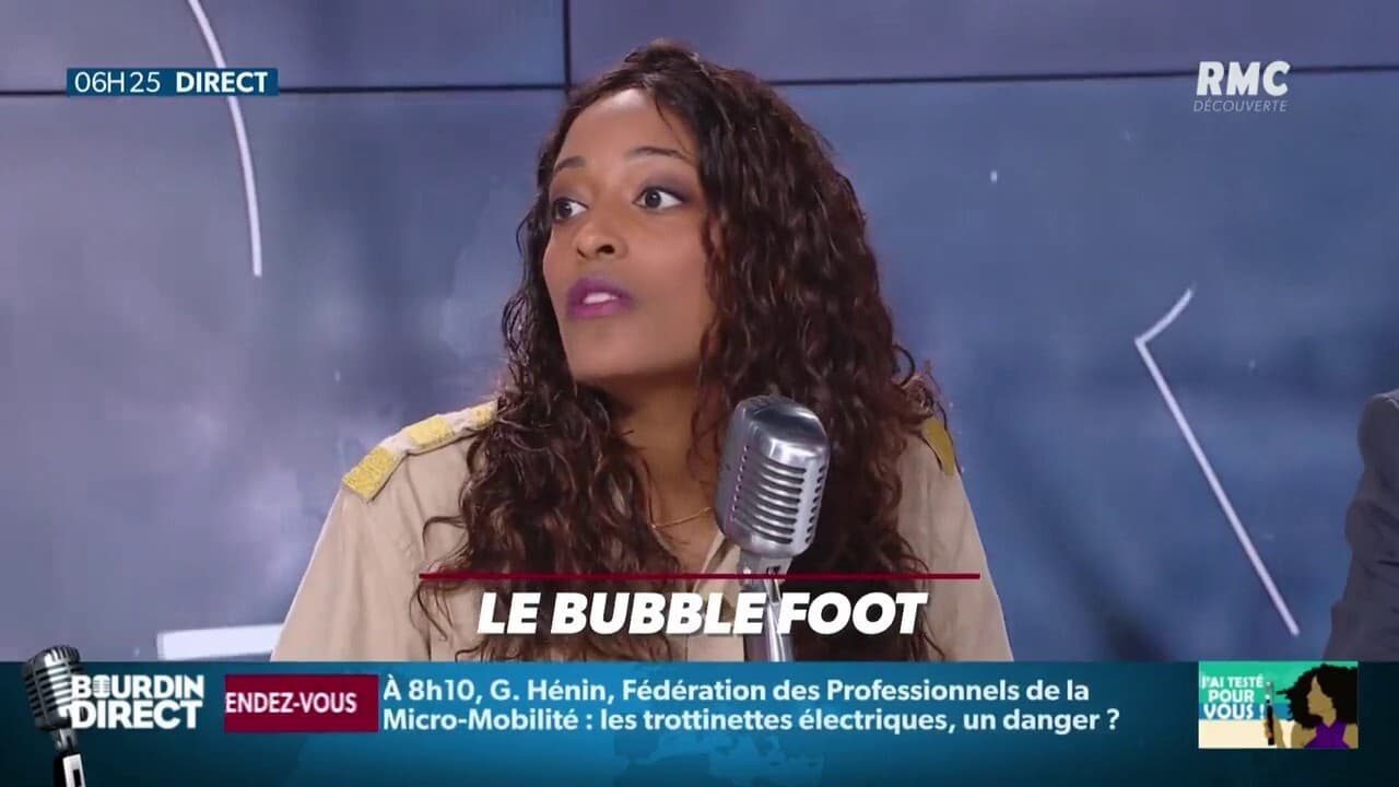 "J'ai testé pour vous": Djena Tsimba a testé le Bubble Foot