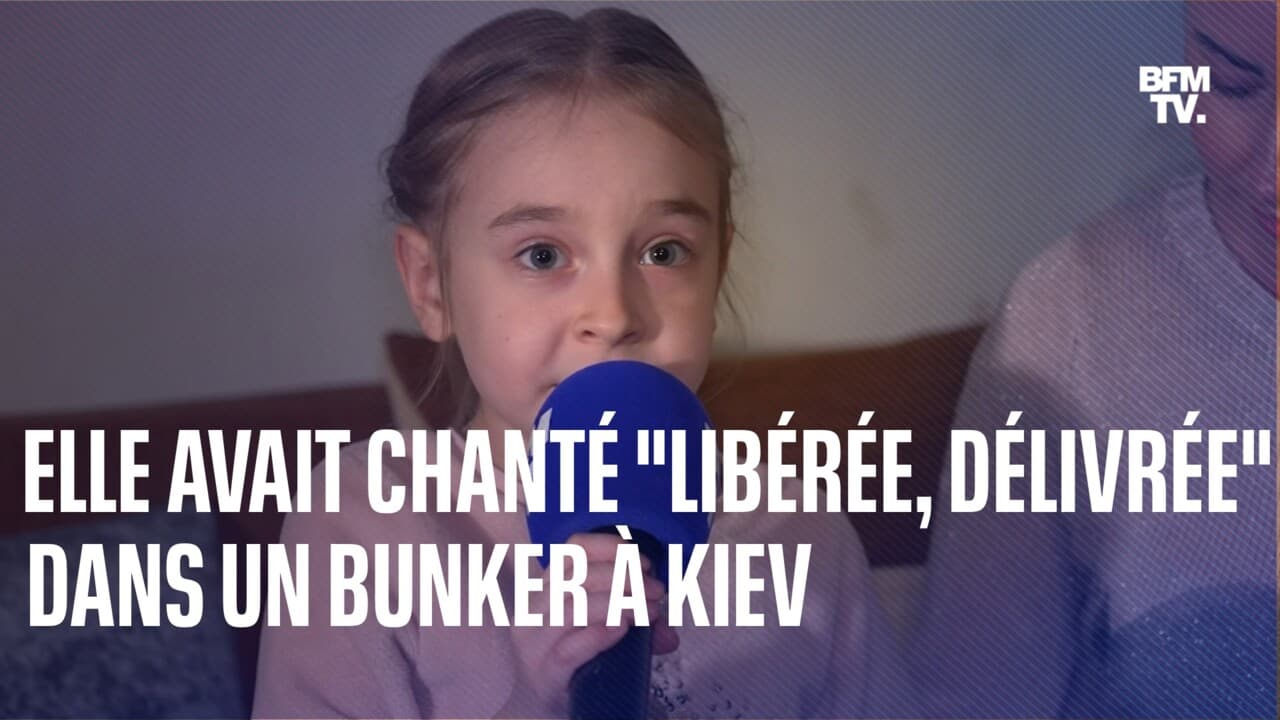 Un an après, BFMTV a rencontré Amelia, la petite ukrainienne qui avait ...