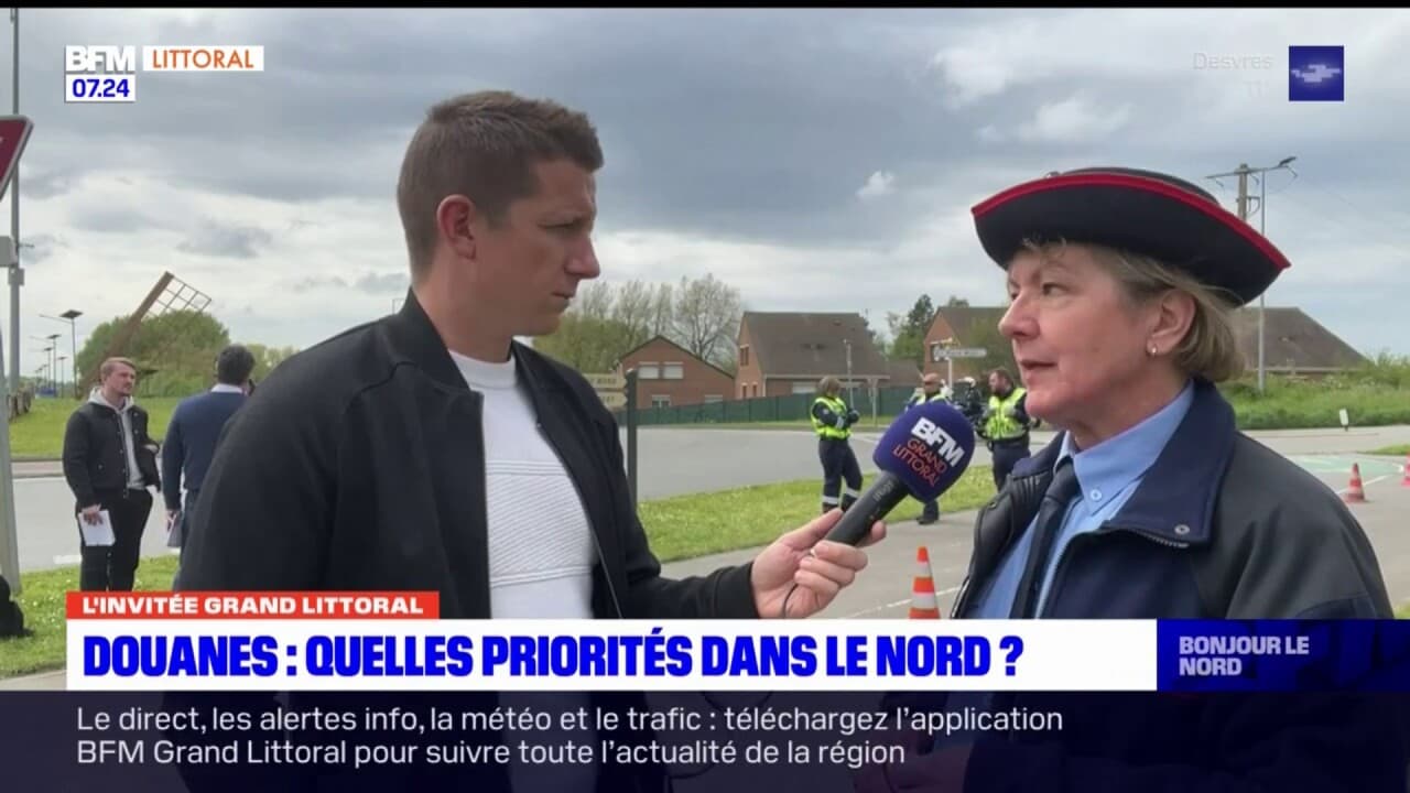 Frédérique Durand est la directrice régionale des douanes de Dunkerque