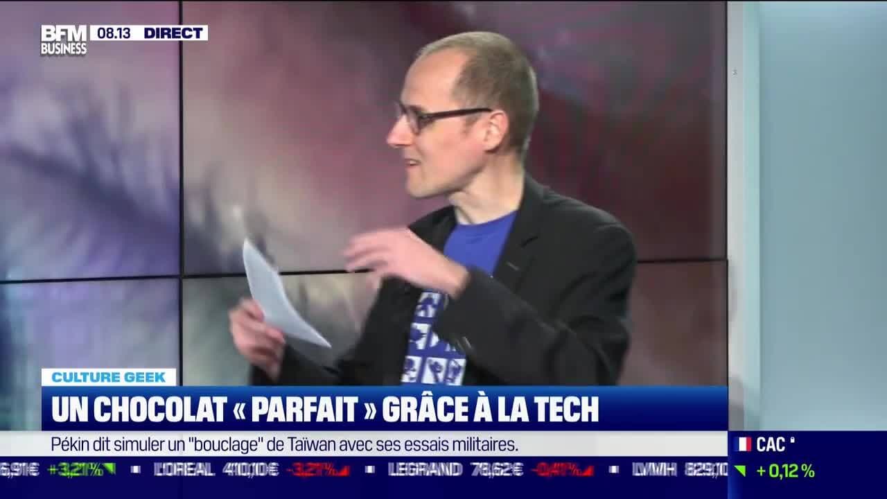Culture Geek : Un chocolat "parfait" grâce à la tech, par Anthony Morel - 10/04