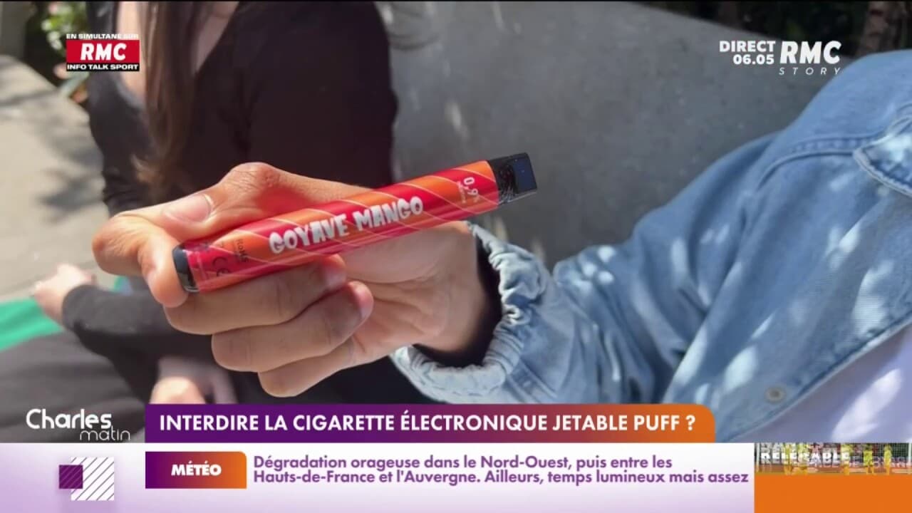 Puff : interdire la cigarette électronique jetable