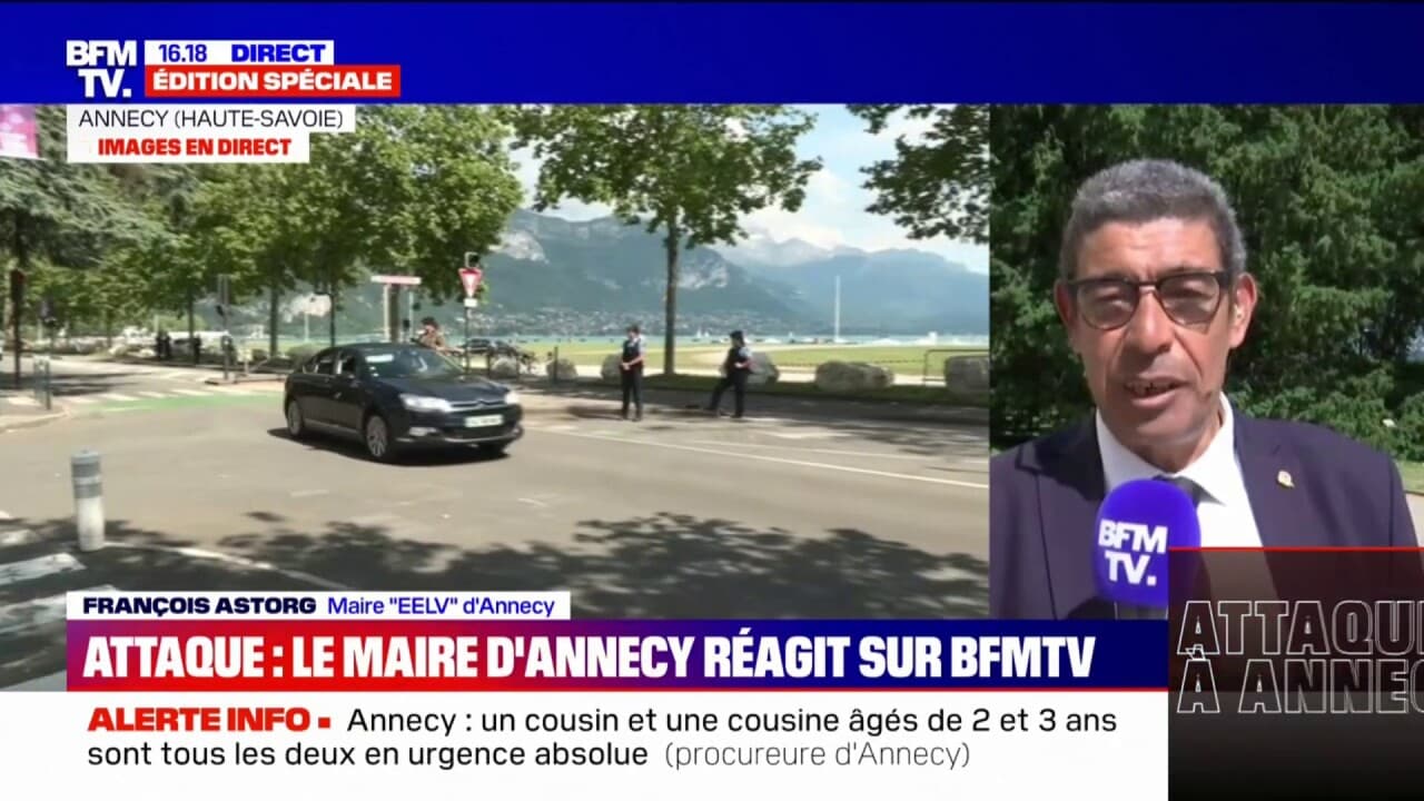 François Astorg, maire EELV d'Annecy partage son François Astorg, maire EELV d'Annecy partage son