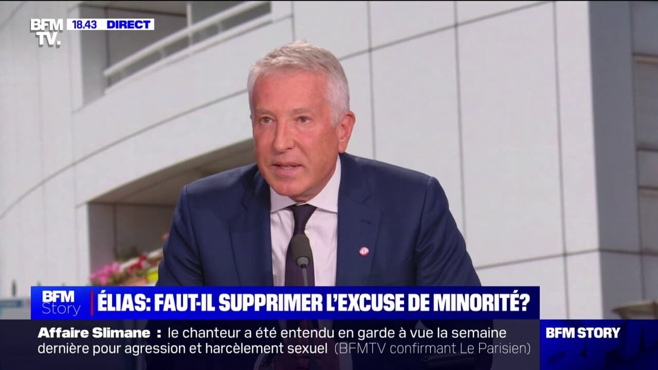 Mort d'Elias: "Il faut punir dès le premier délit" selon Philippe ...