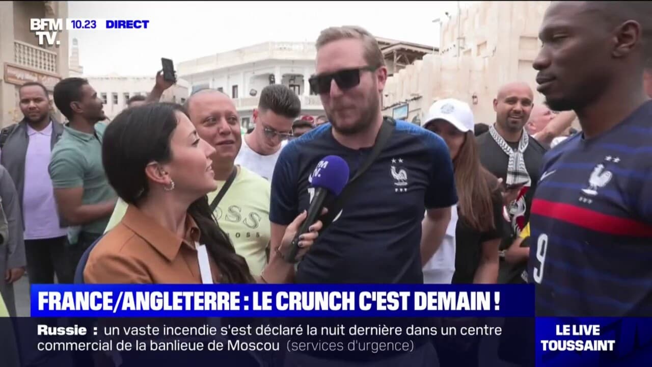 Au Qatar, les supporters des Bleus se préparent pour France-Angleterre