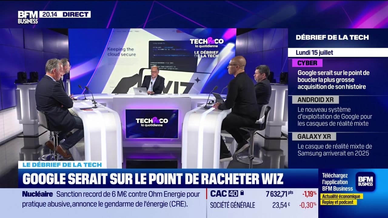 Google serait sur le point de racheter Wiz - 15/07