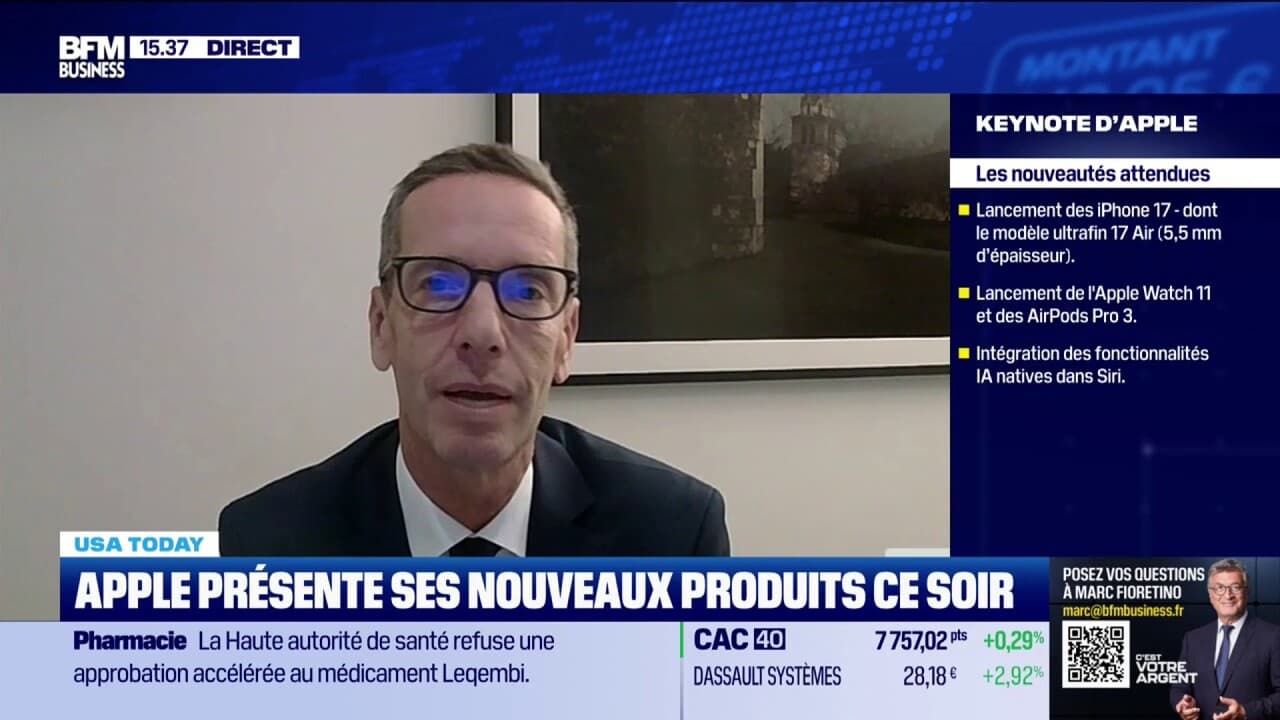 Apple présente ses nouveaux produits ce soir