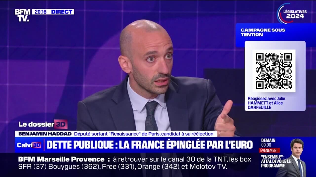 Benjamin Haddad (Renaissance) sur le programme du Nouveau Front ...