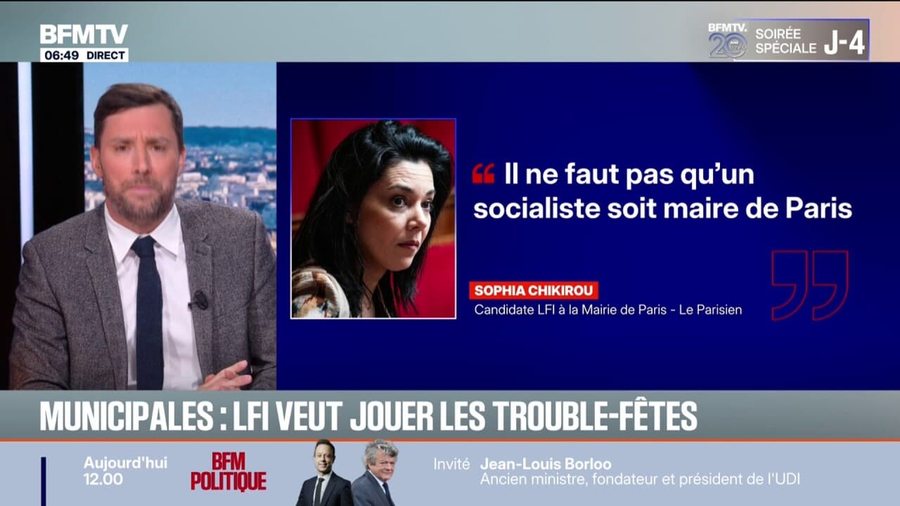 SIGNÉ BFM - Municipales: La France insoumise veut jouer les trouble ...