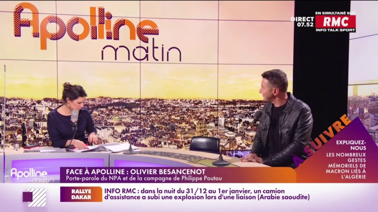 Besancenot sur le plateau de RMC avant la grève pour réclamer une ...