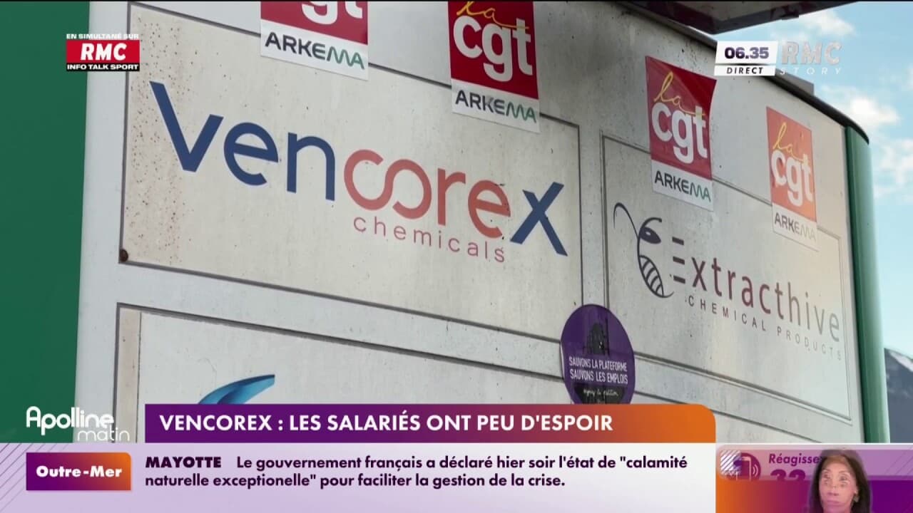 Vencorex: les salariés en grève ont peu d'espoir