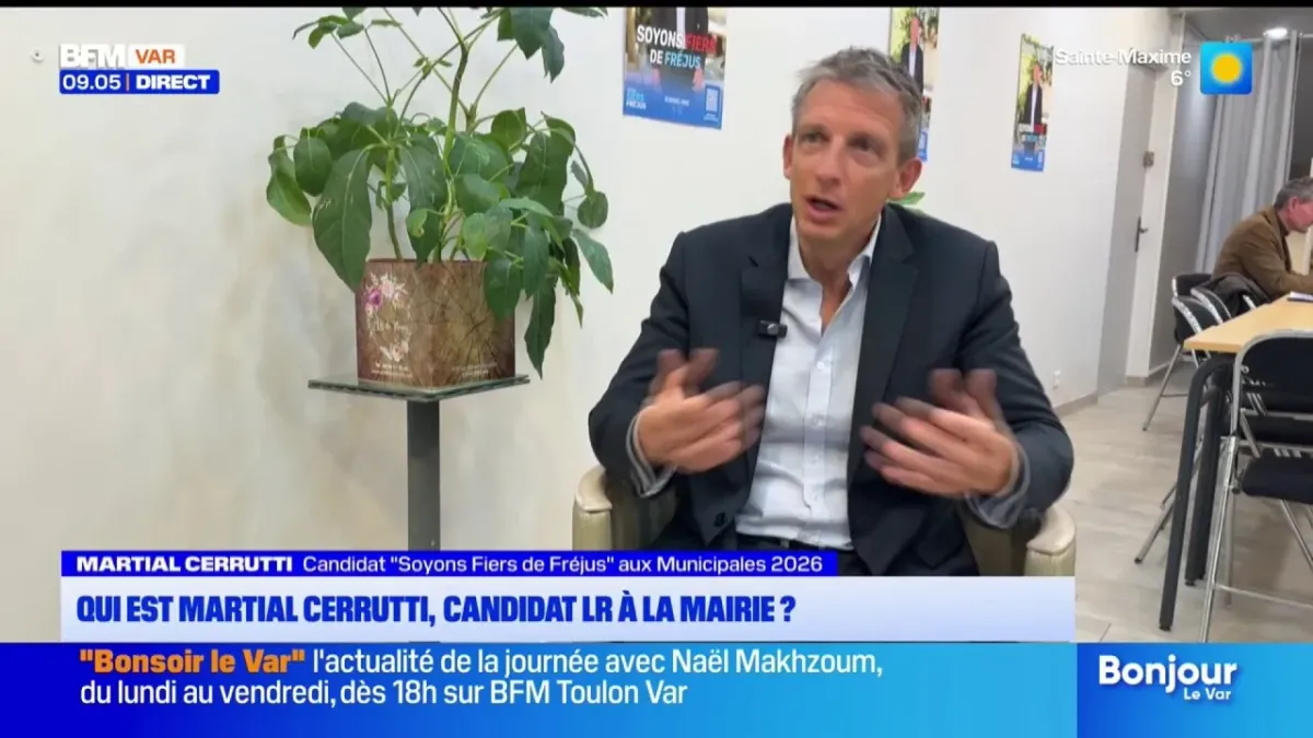 Municipales 2026 : Qui est Martial Cerrutti, le candidat LR à la mairie ...