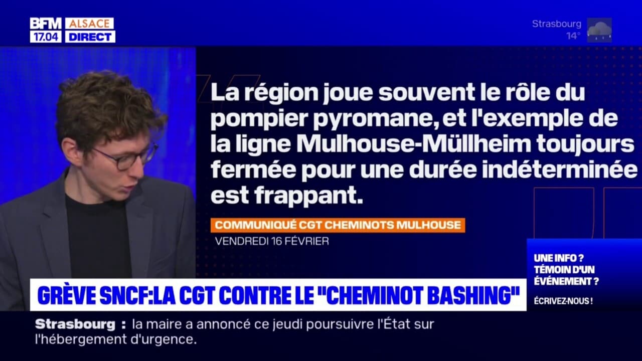 Grève SNCF: la CGT contre le "cheminot bashing"