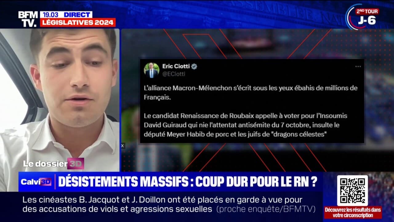 Guilhem Carayon, président des Jeunes Républicains: "J'ai toujours dit ...