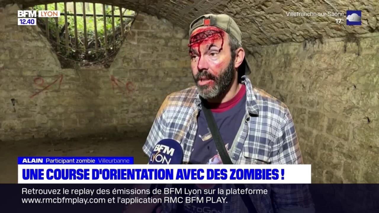 Une course d'orientation avec des zombies au fort de Vancia