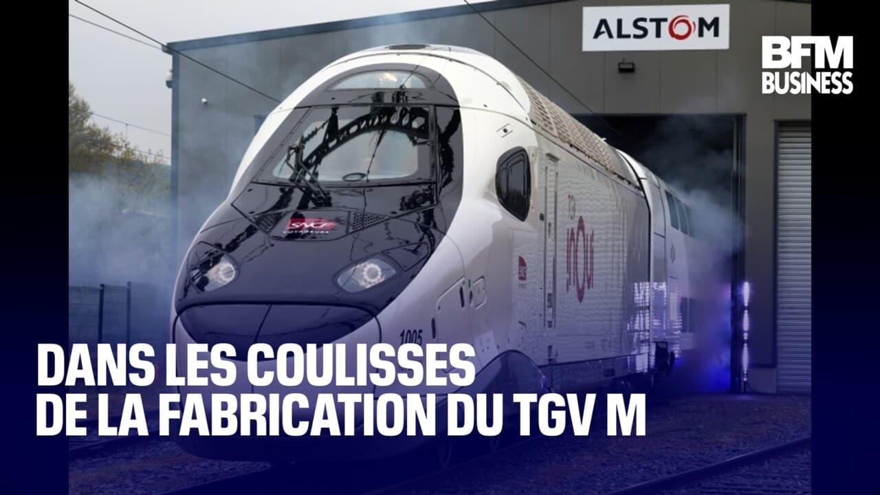 Dans les coulisses de la fabrication du TGV M