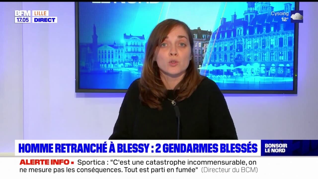 Homme retranché à Blessy: deux gendarmes blessés