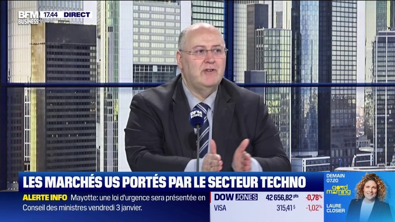 Les marchés US portés par le secteur techno
