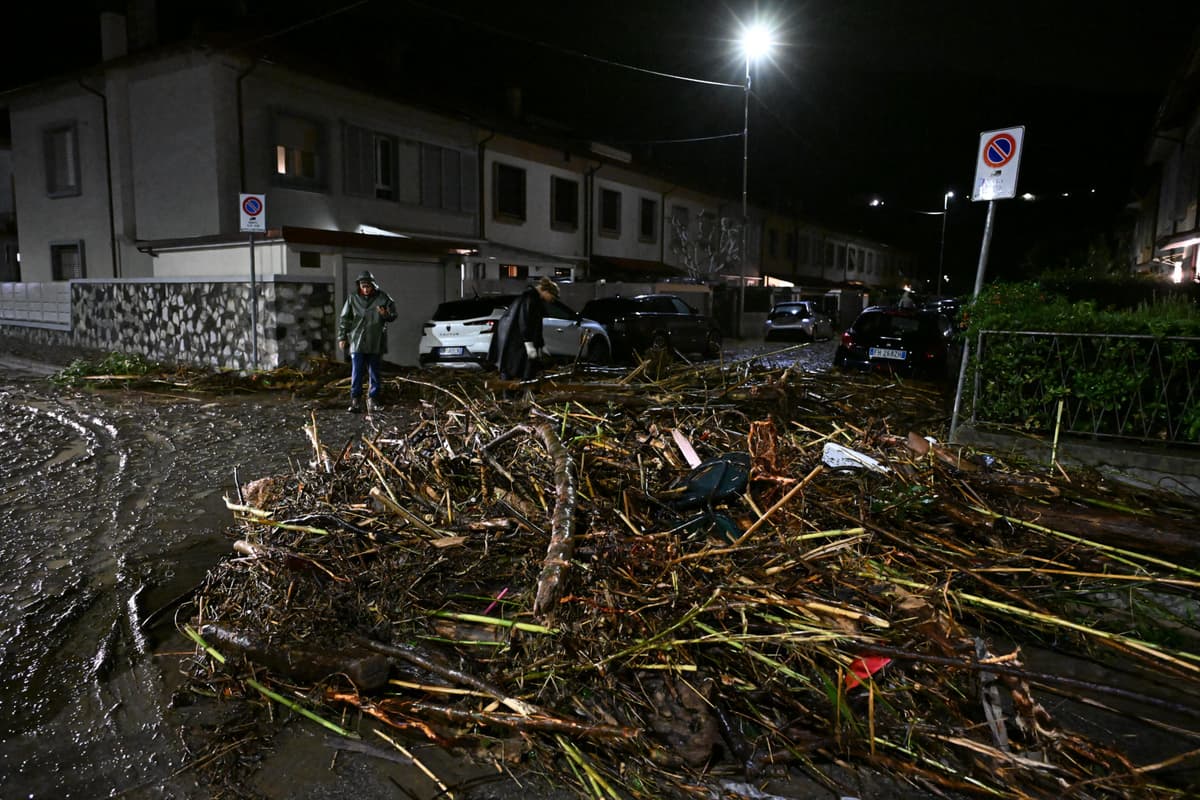 Tempête Ciaran: les images impressionnantes des dégâts en Italie