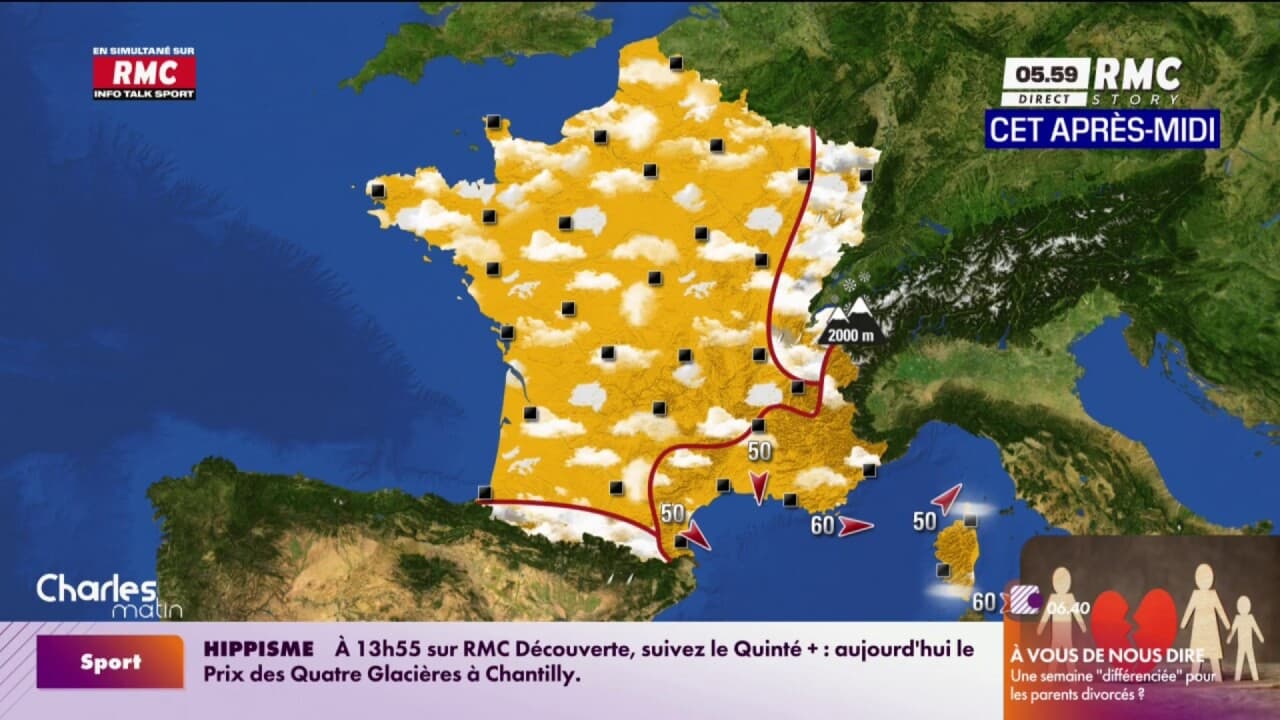 Météo du 18 mars 2024