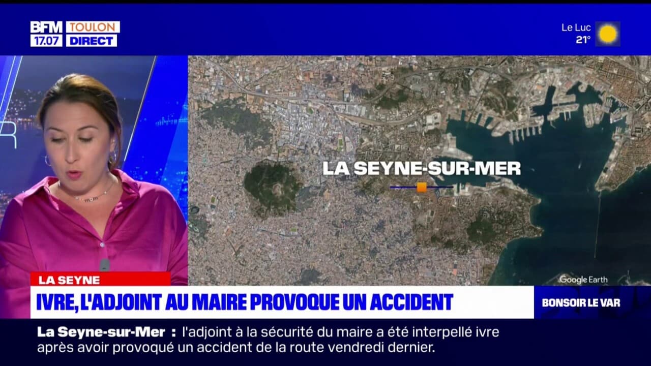 La Seyne-sur-Mer: l'adjoint à la sécurité interpellé ivre après avoir provoqué un accident de la ...