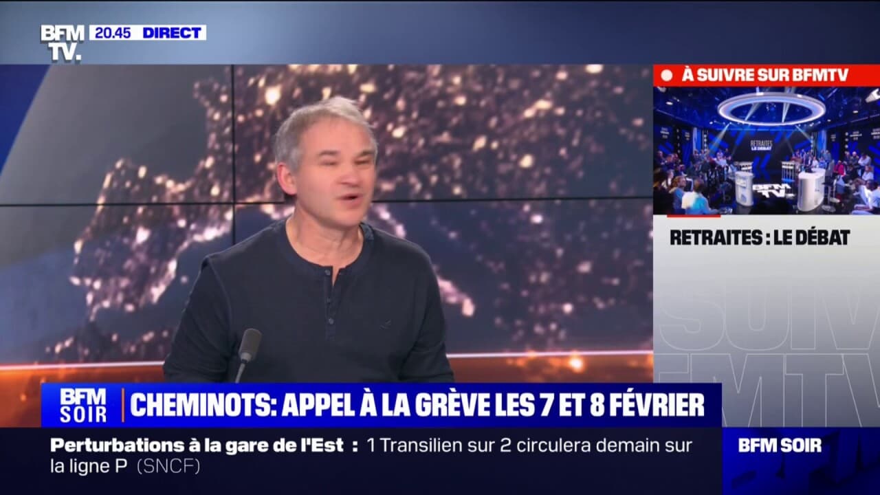 Patrick Planque, cheminot à Trappes et membre de la CGT: "Les travailleurs, ils sont toujours ...