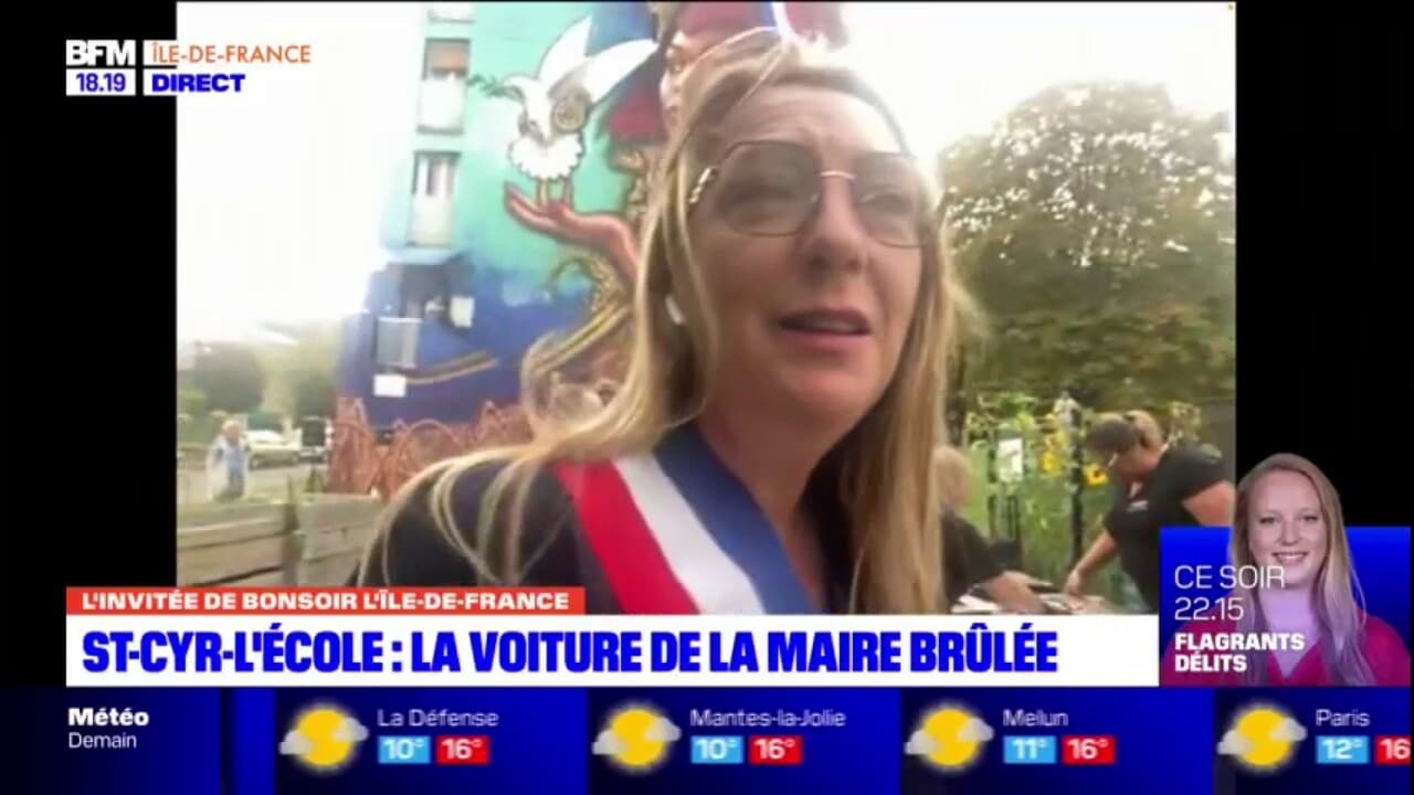 Saint-Cyr-l'École: la voiture de la maire brûlée