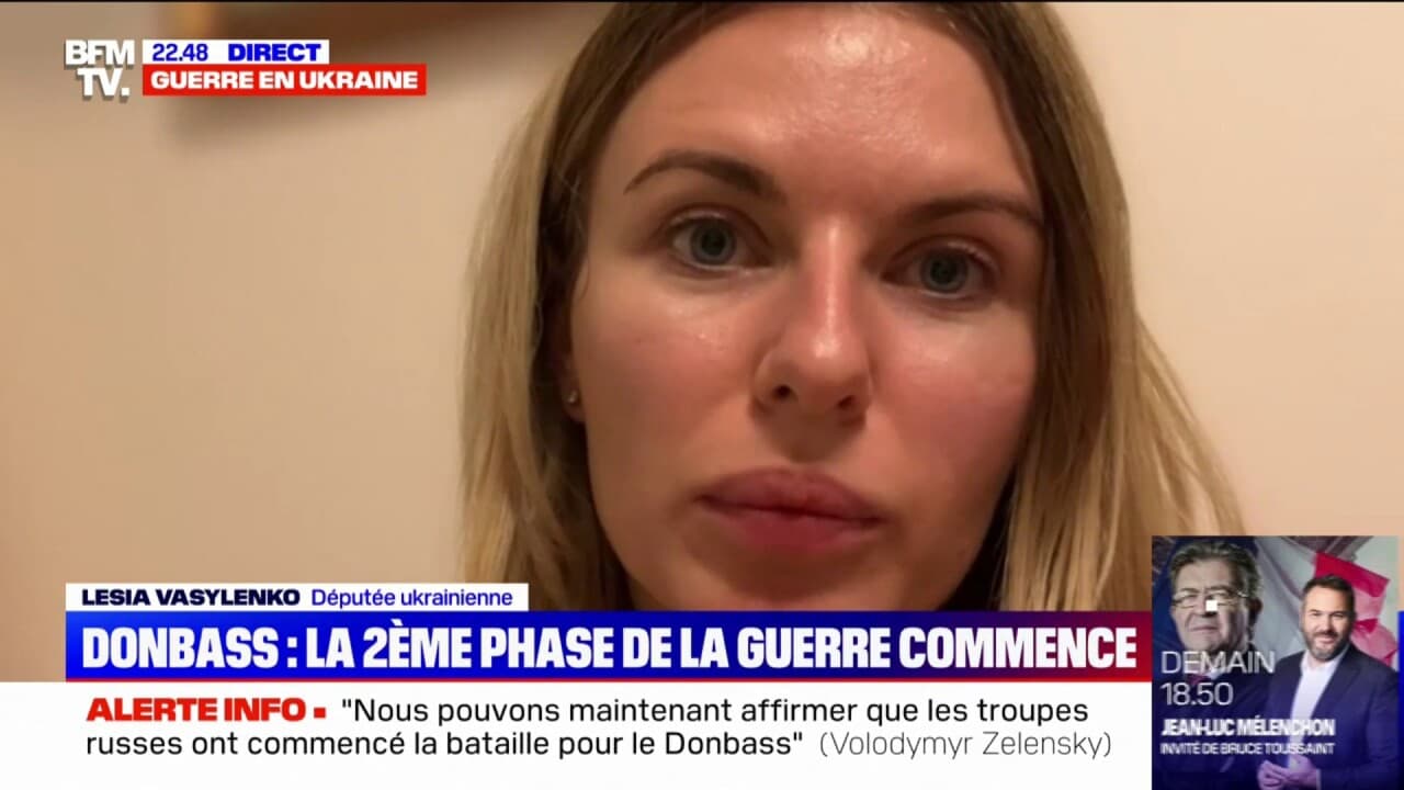 Lesia Vasylenko: "L'Ukraine a besoin de soutien jusqu'à ce que le ...