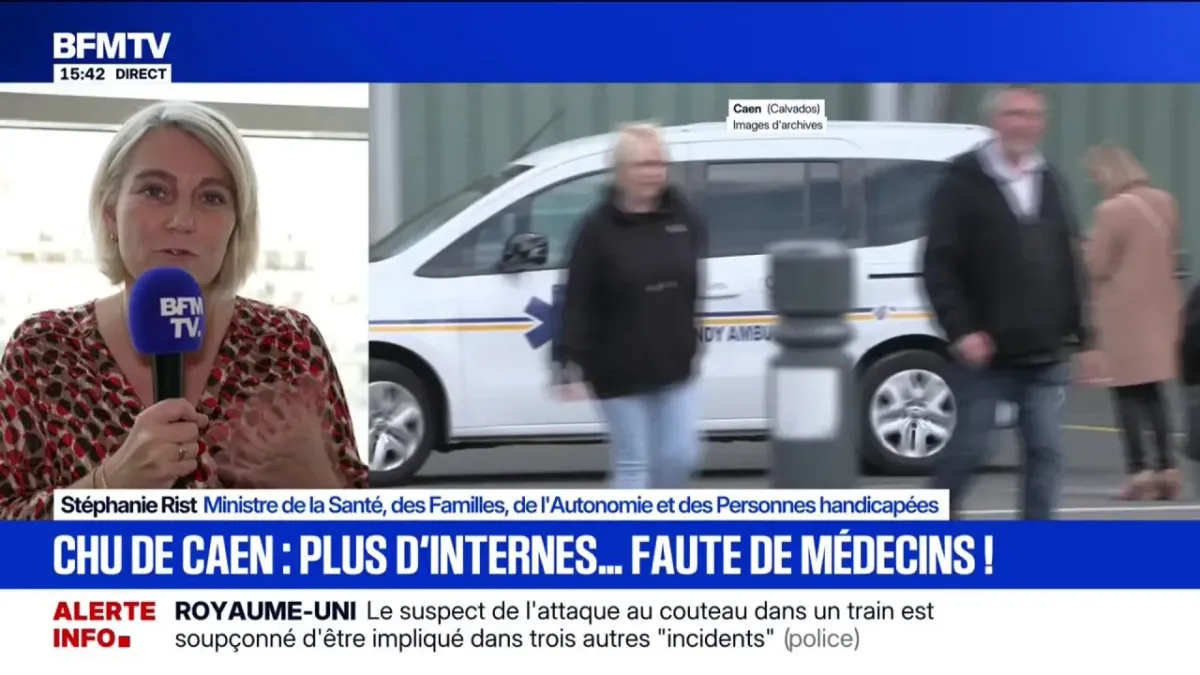 CHU de Caen: "J'ai fait mobiliser la réserve sanitaire (...) il va y ...