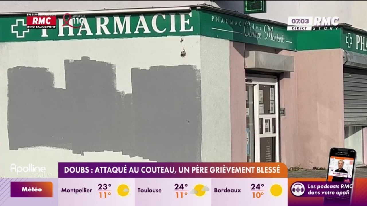 Doubs : attaqué au couteau, un père grièvement blessé
