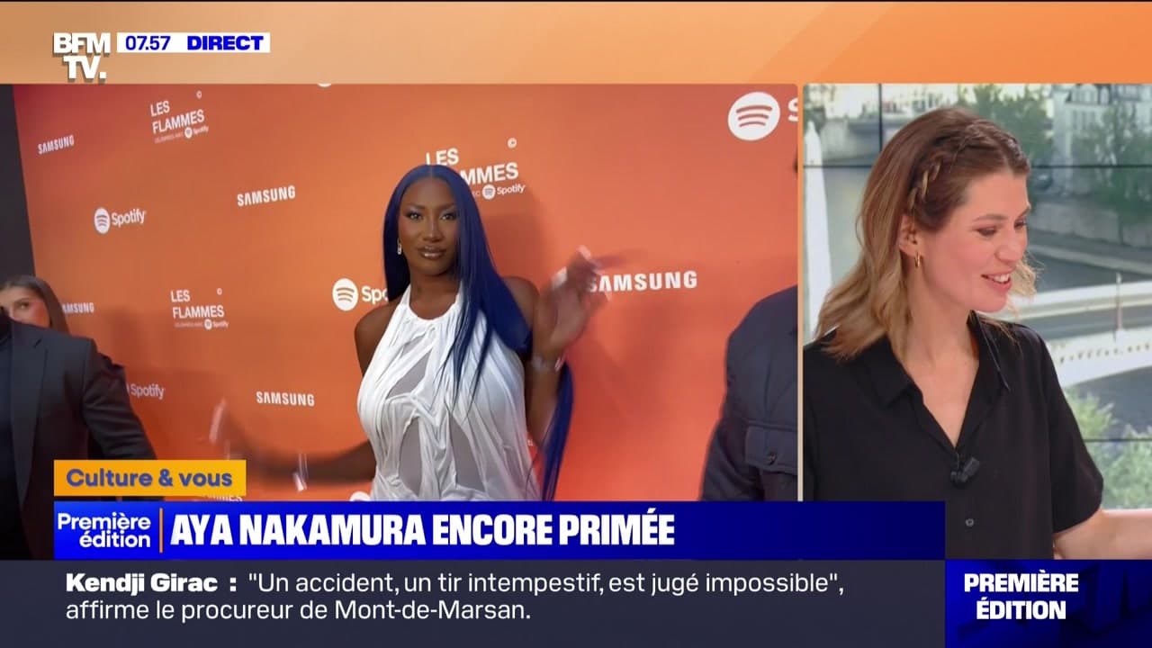 Aya Nakamura encore primée - 26/04