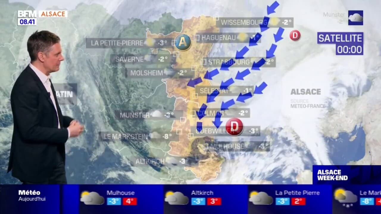 Météo Alsace: une matinée ensoleillée, un ciel nuageux cet après-midi ...