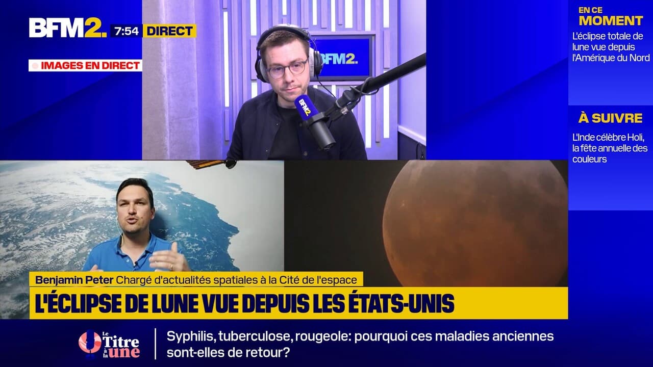 Éclipse de lune: le phénomène va se produire à nouveau en septembre 2025