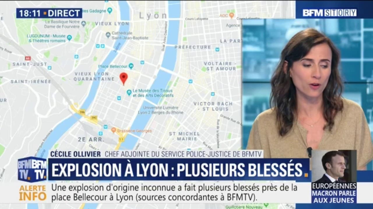 Explosion dans une rue piétonne de Lyon, plusieurs blessés Explosion dans une rue piétonne de Lyon, plusieurs blessés