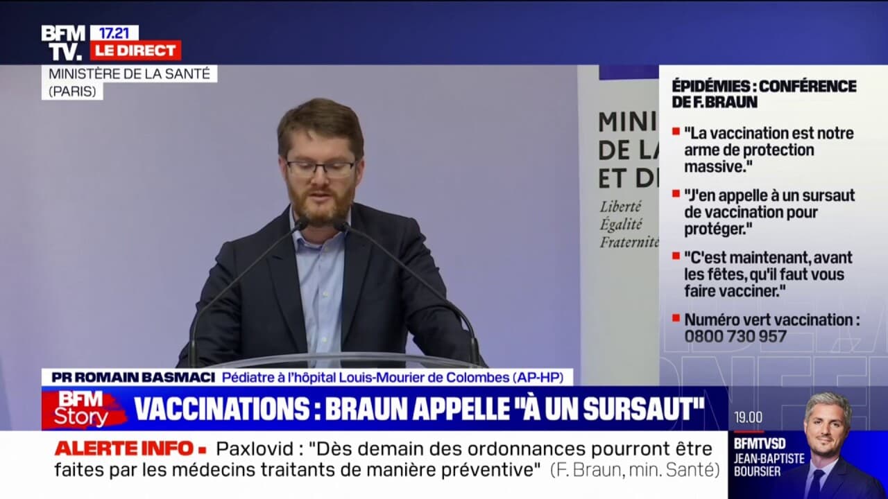 Bronchiolite: le professeur Romain Basmaci, pédiatre, explique les symptômes et donne les bons ...