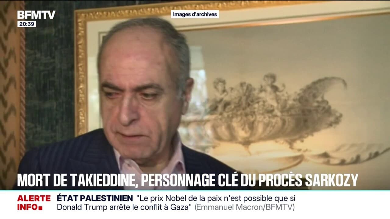 L'homme d'affaires Ziad Takieddine, personnage clé de l'affaire Sarkozy ...