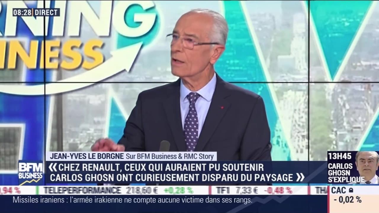 Jean-Yves Le Borgne (avocat): Conférence de presse Carlos Ghosn, faut ...
