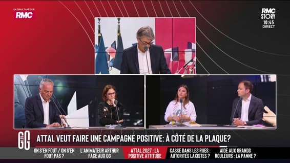 Gabriel Attal veut faire une campagne positive: "Je ne le trouve pas ...