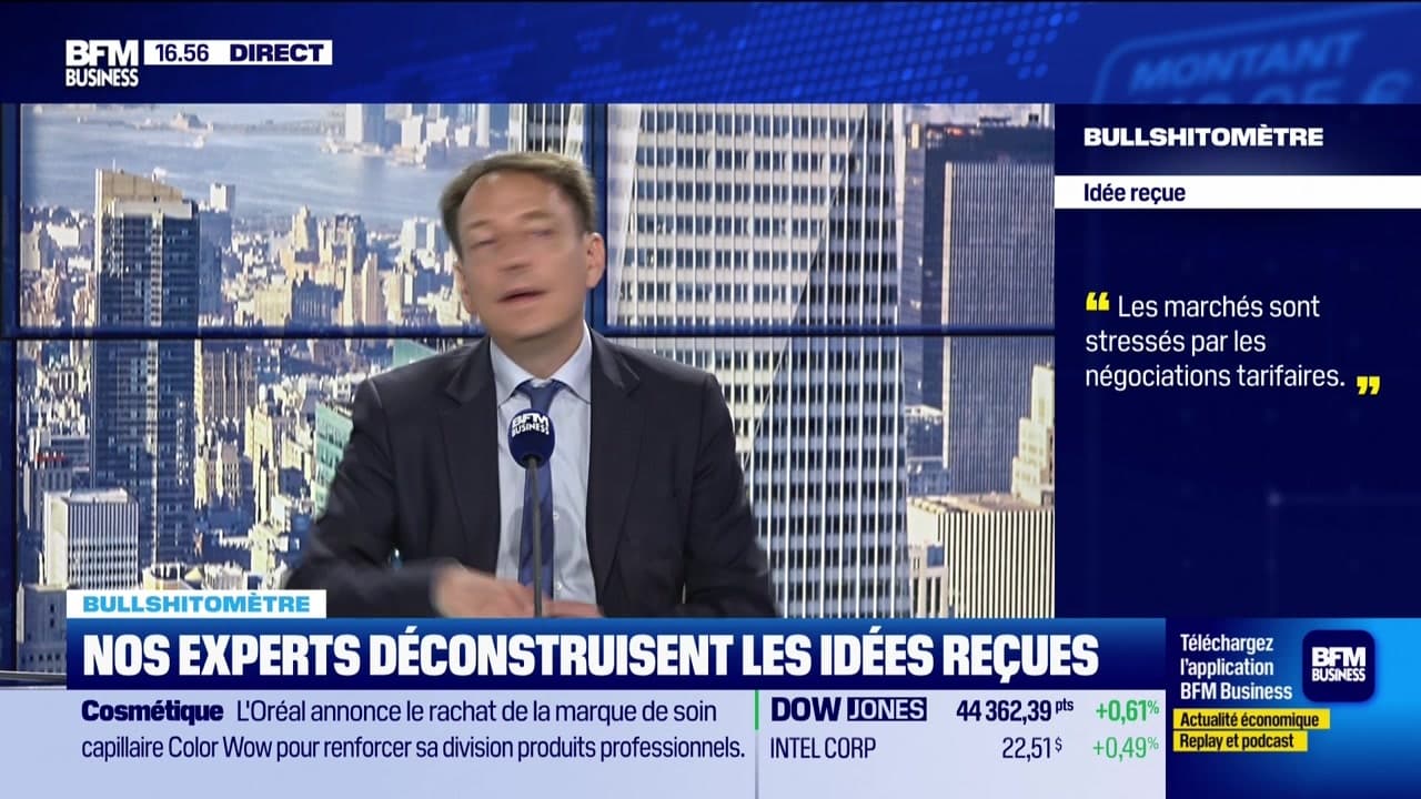 Bullshitomètre : "Les marchés sont stressés par les négociations ...