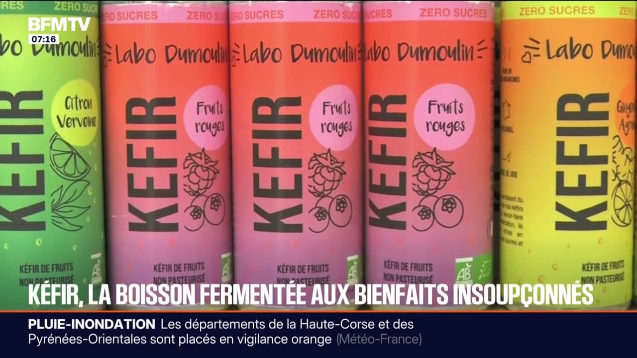 Kéfir: la boisson fermentée connaît un succès grandissant en France