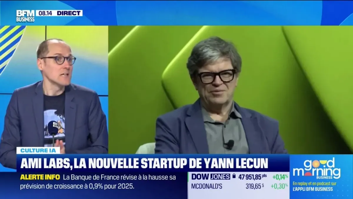 AMI Labs, la nouvelle startup de Yann Lecun