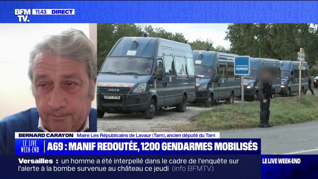 Manifestation contre la construction de l'A69: "C'est un projet de ...