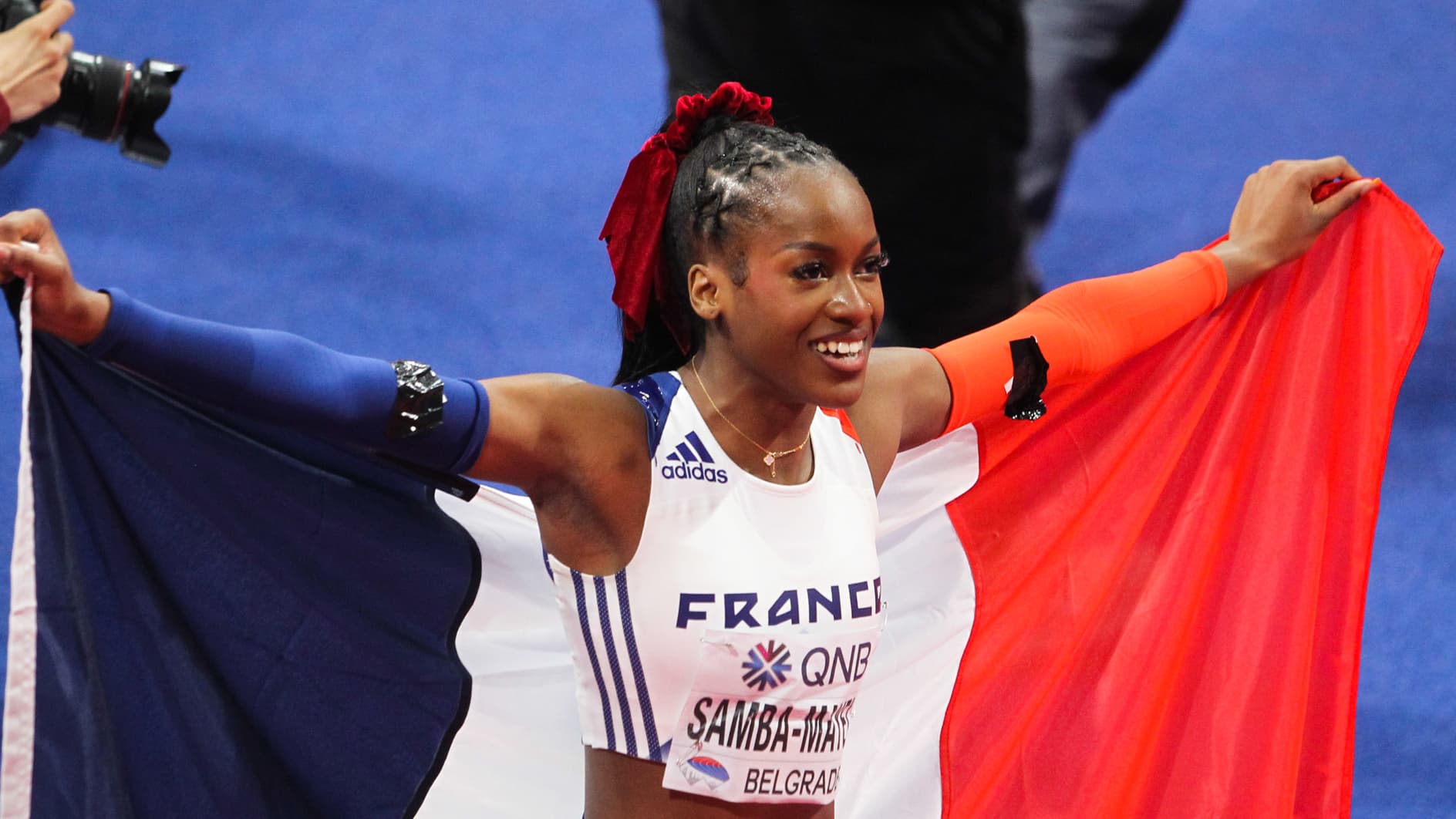 Mondiaux d'athlétisme en salle: le sacre de la Française Samba-Mayela ...